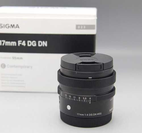 Sigma 17mm f/4 DG DN Contemporary Sony (состояние