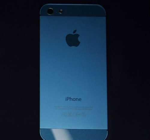 Корпус iPhone 5 бирюзовый