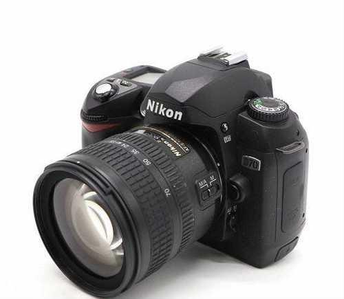 Nikon D70 kit 18-70mm f/3.5-4.5G ED-IF AF-S DX Zoo
