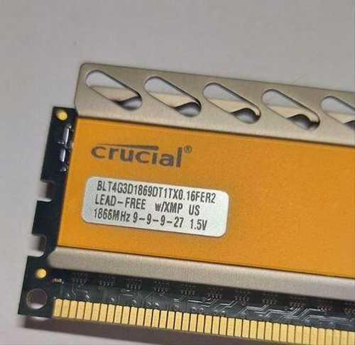 Crucial Ballistix 1866 DDR3 8Gb (2x4Gb)