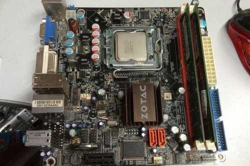 Itx материнская плата Zotac nForce 630i-itx