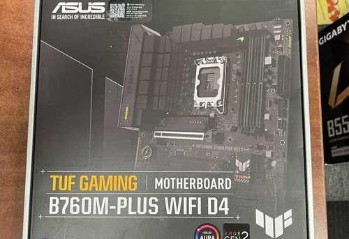 Плата Asus TUF Gaming B760M-Plus WiFi D4