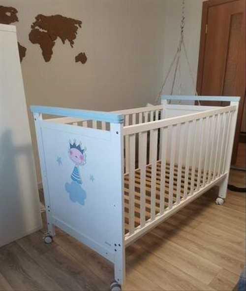 Детская кроватка Micuna Big Petit Prince 140х70 см