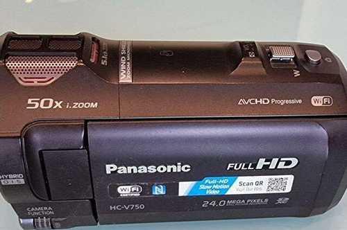 Видеокамера panasonic hc v750