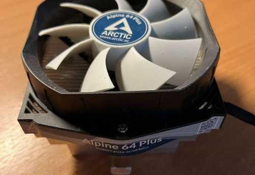 Кулер процеccорный Arctic Cooling Alpine 64 Plus