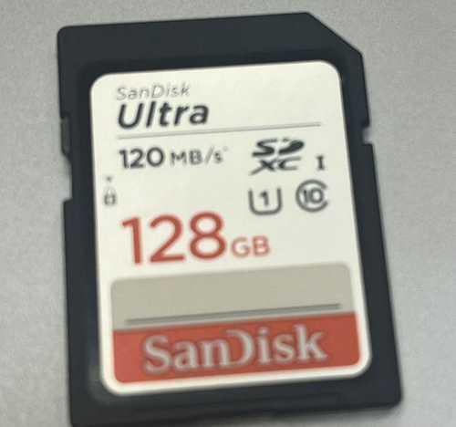 Карта памяти SanDisk 128 gb