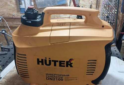 Бензиновый генератор Huter DN2100 неисправный