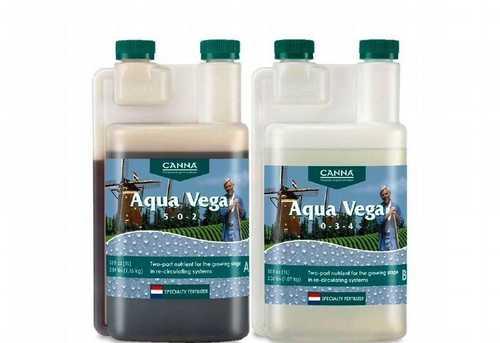 Комплект удобрений Canna Aqua Vega A+B 1л