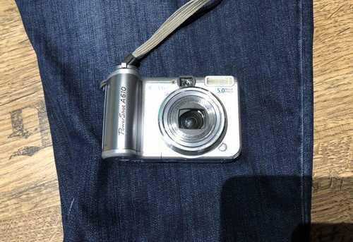 Компактный фотоаппарат canon powershot А-610