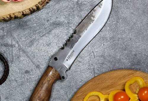 Нож "Шатун" 95х18 сталь + ножны кожаные