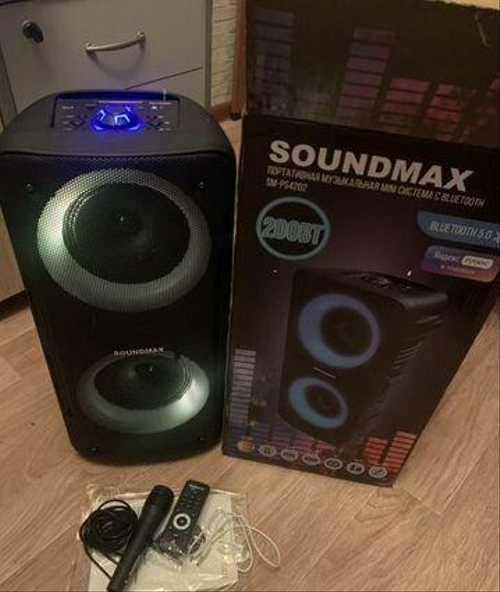 Беспроводная Колонка soundmax sm-ps4202