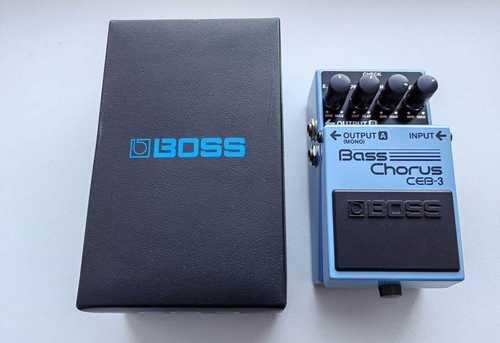 Гитарная педаль эффектов Boss CEB-3 bass chorus