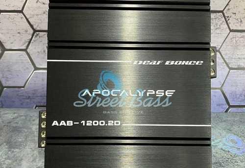 Усилитель 2х канальный apocalypse AAB-1200.2D