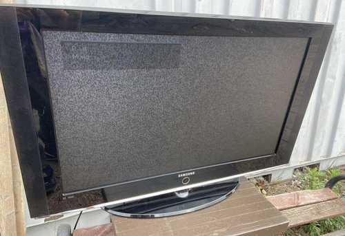 Телевизор samsung сломан