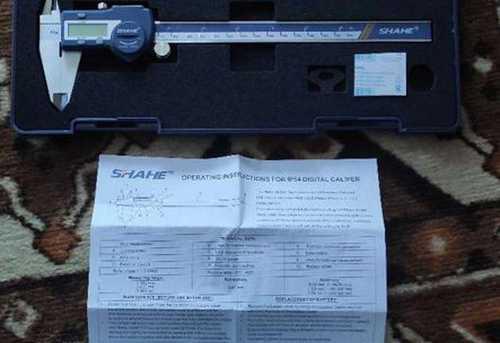 Штангенциркуль шцц-1-200 0,01 электронный губки 50