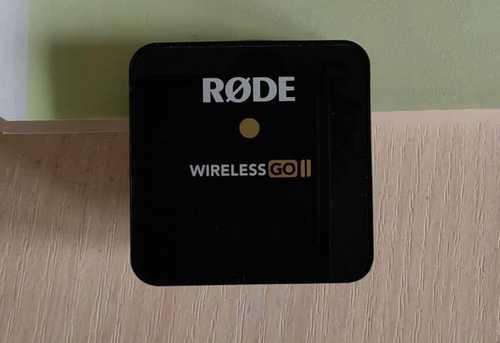 Rode wireless GO 2 микрофон