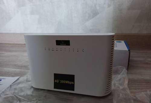 Роутер 4G разъём для антенны+4-lan(wan)