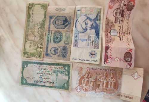 Старинные бумажные деньги, разного периода