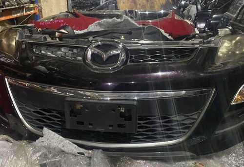 Ноускат бампер фара радиатор Mazda CX7 рестайлинг