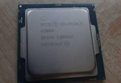 Процессор intel celeron g3900 2.80ghz