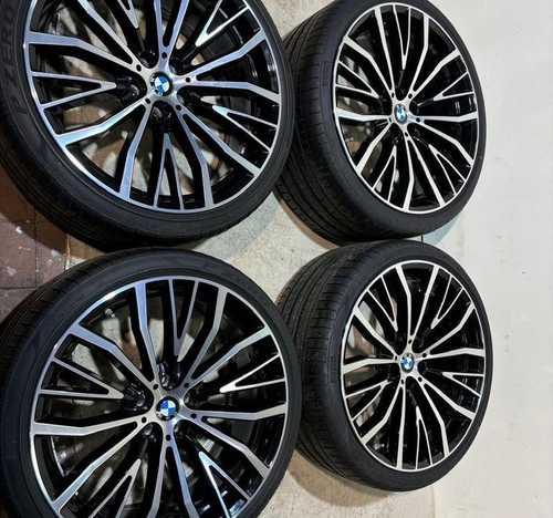Оригнальные диски BMW G11 G12 R21 687v-spoke