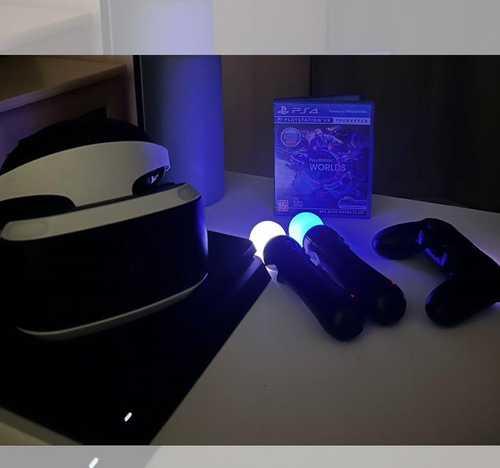 Sony playstation vr шлем, мувы