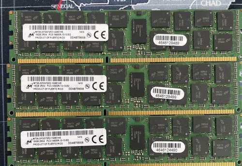 DDR3 Micron 1866Мгц 16Гб ecc