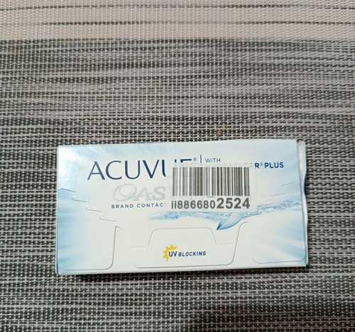 Контактные линзы acuvue oasys