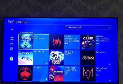 Sony playstation 4 + много игр
