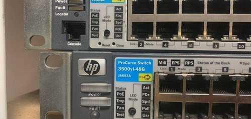 Коммутатор hp procurve switch 3500yl-48G