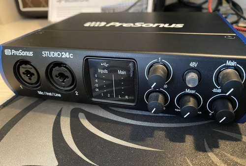 Звуковая карта Presonus Studio 24c