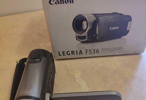 Видеокамера canon legria