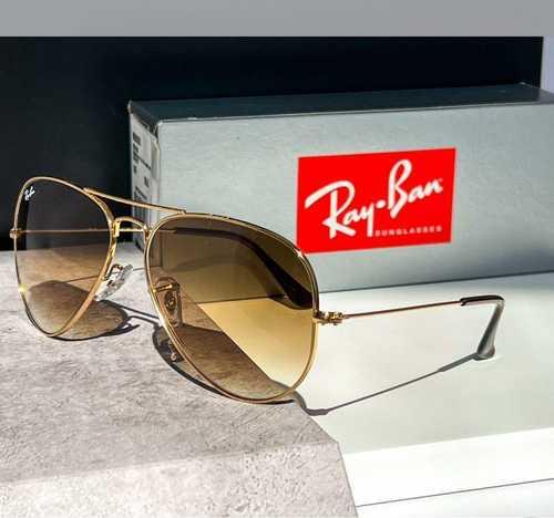 Солнцезащитные очки Ray-Ban Aviator Large Оригинал