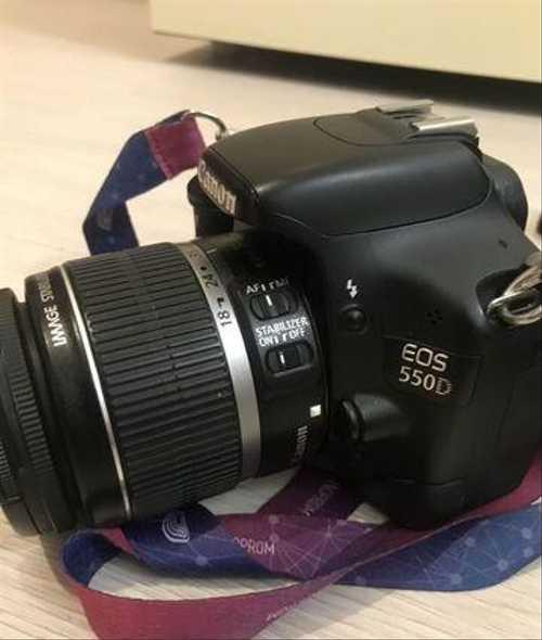 Фотоаппарат canon EOS 550d