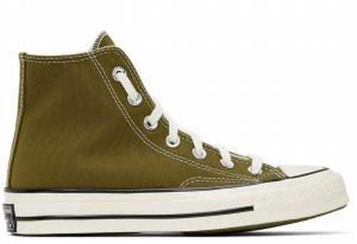 Зеленые высокие кроссовки Chuck 70 Converse