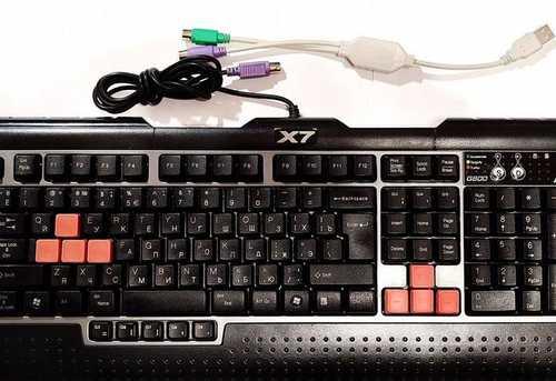 Игровая клавиатура a4tech x7-G800