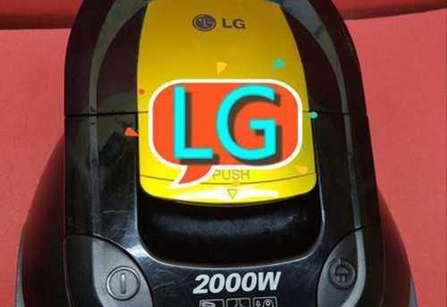 Пылесос LG 2000w с контейнером бу