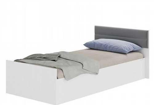 Кровать белая 0.9 м
