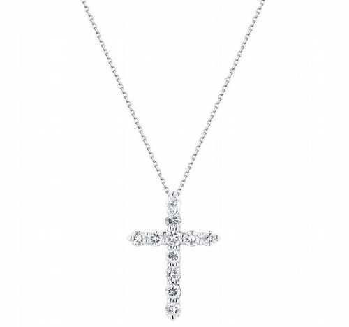 Крест 0,95 ct Round Cut Diamonds Cross