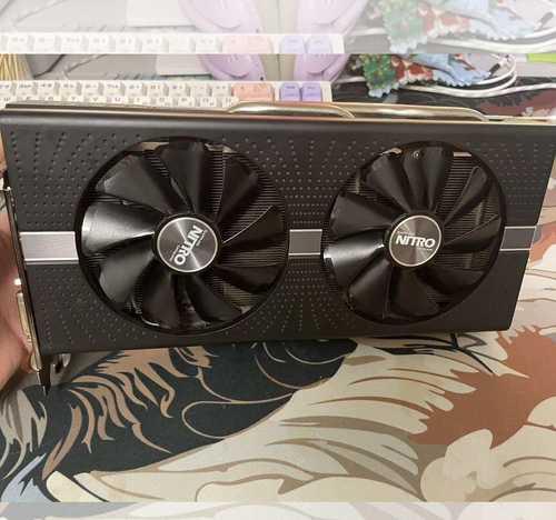 Видеокарта rx580 sapphire nitro 8gb