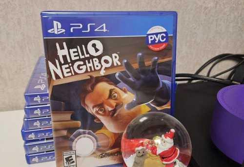 Hello neighbor ps4(новый диск)