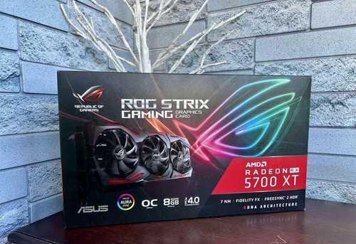 Видеокарта Rx 5700 XT 8GB Asus Rog Strix OC/Пломба