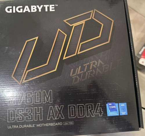 Материнская плата gigabyte b760m ds3h ddr4