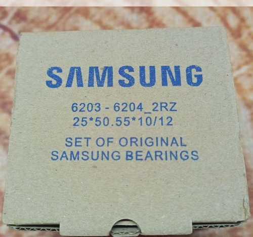 Ремкомплект подшипников Samsung 6203-6204-25*50*55