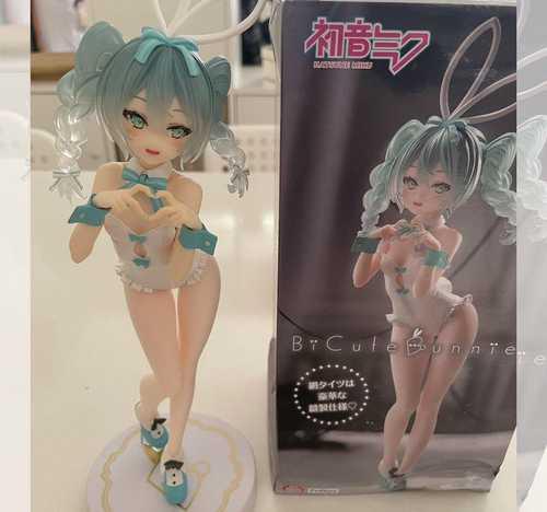 FuRyu Аниме фигурка miku BiCute Bunneis Figure