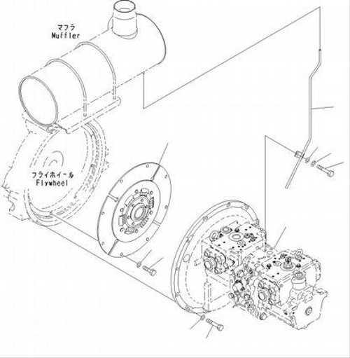 Диск трансмиссии komatsu. Запчасти komatsu