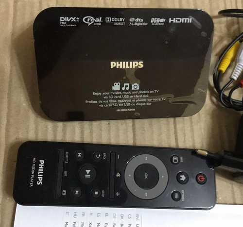 Meдиаплееp HD высокой четкости Philiрs нмр3000