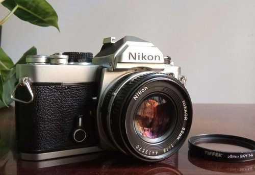 Nikon FM + Nikkor 50 1.8