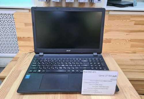 Ноутбук Acer ES1-571 FullHD экран