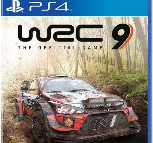 WRC 9 The Official Game PS4, русские субтитры, бу